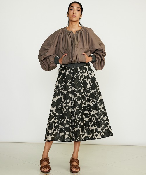 Sov.（ソブ）の「Sov./ イレギュラーギャザーブルゾン（ブルゾン）」 - WEAR