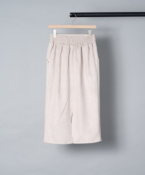 ottilie（オティーリエ）の「【 ottilie / オティーリエ 】 ポンチスエードタイトスカート（スカート）」 - WEAR