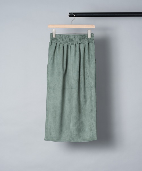 ottilie（オティーリエ）の「【 ottilie / オティーリエ 】 ポンチスエードタイトスカート（スカート）」 - WEAR