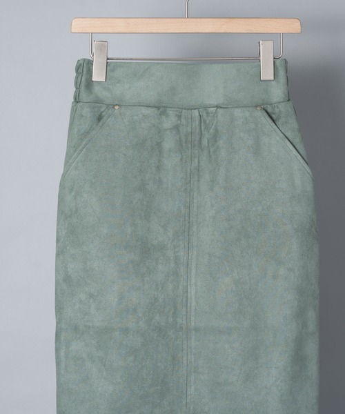 ottilie（オティーリエ）の「【 ottilie / オティーリエ 】 ポンチスエードタイトスカート（スカート）」 - WEAR