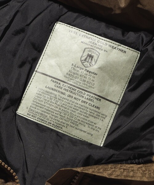 FREAK'S STORE（フリークスストア）の「WEB限定 U.S MILITARY/ユーエスミリタリー LEVEL7 E.C.W.C.S ...