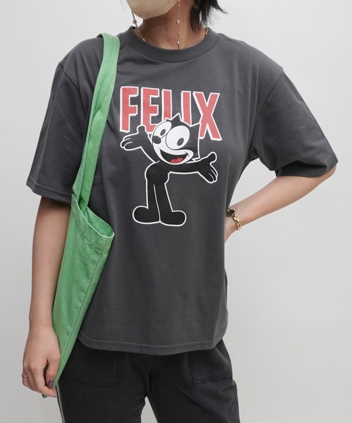 ARCHIVER（アーカイバ）の「【Bz】FELIXスタンドプリントレギュラーTシャツ/ロゴTシャツ(RZ)（Tシャツ/カットソー）」 - WEAR
