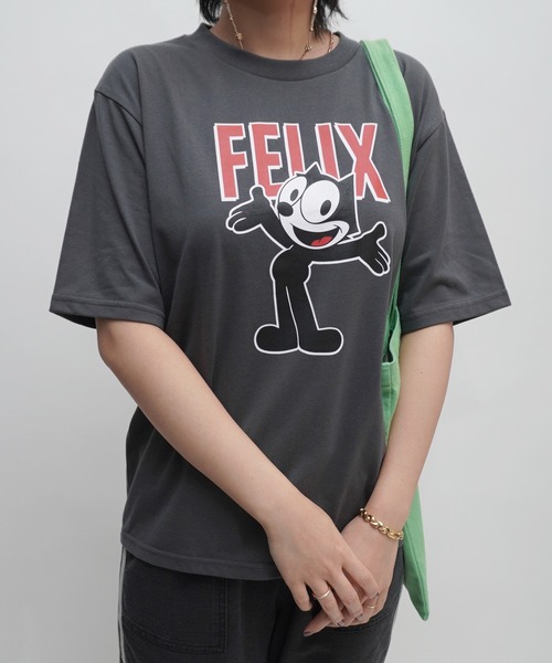 ARCHIVER（アーカイバ）の「【Bz】FELIXスタンドプリントレギュラーTシャツ/ロゴTシャツ(RZ)（Tシャツ/カットソー）」 - WEAR