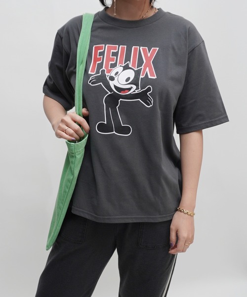 ARCHIVER（アーカイバ）の「【Bz】FELIXスタンドプリントレギュラーTシャツ/ロゴTシャツ(RZ)（Tシャツ/カットソー）」 - WEAR