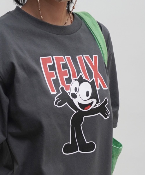 ARCHIVER（アーカイバ）の「【Bz】FELIXスタンドプリントレギュラーTシャツ/ロゴTシャツ(RZ)（Tシャツ/カットソー）」 - WEAR