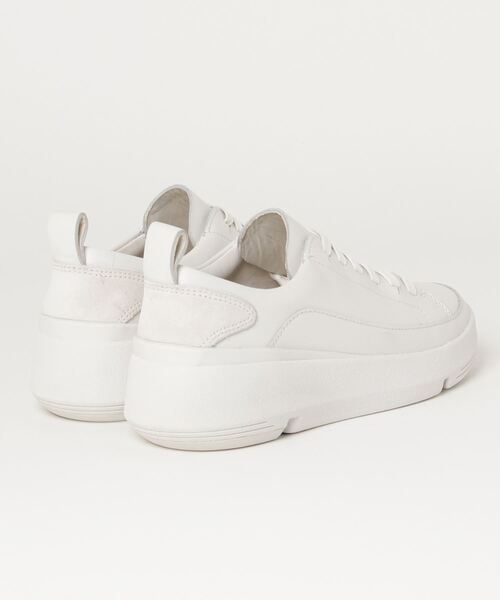 Clarks（クラークス）の「Tri Flash Lace / トライフラッシュレース（ホワイトレザー）（スニーカー）」 - WEAR