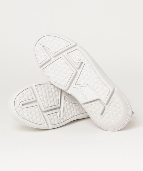 Clarks（クラークス）の「Tri Flash Lace / トライフラッシュレース（ホワイトレザー）（スニーカー）」 - WEAR