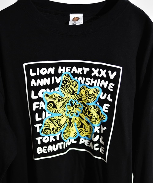 LION HEART（ライオンハート）の「【SHETAコラボ】オーバーサイズロングTシャツ（Tシャツ/カットソー）」 - WEAR
