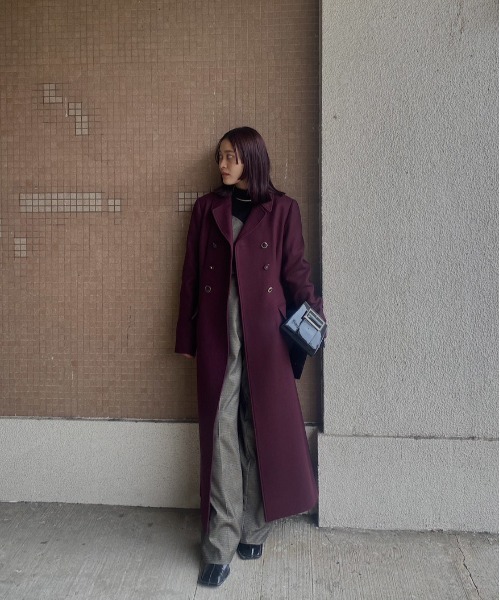 AMERI（アメリ）の「WAIST SHAPE ASSORT BUTTON COAT（チェスターコート）」 - WEAR
