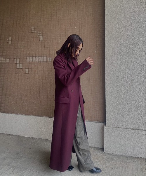 AMERI（アメリ）の「WAIST SHAPE ASSORT BUTTON COAT（チェスターコート）」 - WEAR