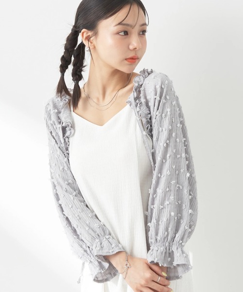 【セール】ふくれジャガードボレロ（シャツ/ブラウス）｜earth music&ecology（アースミュージックアンドエコロジー）の ...