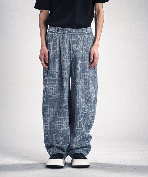 ノーアイディー（NO ID．）/JQデニムコクーンPT(パンツ) JQデニムコクーンPT(パンツ)（デニムパンツ）｜NO ID.（ノーアイディ