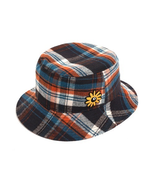 STUDIO SEVEN（スタジオ セブン）の「Flower Wappen Check Hat（ハット）」 - WEAR