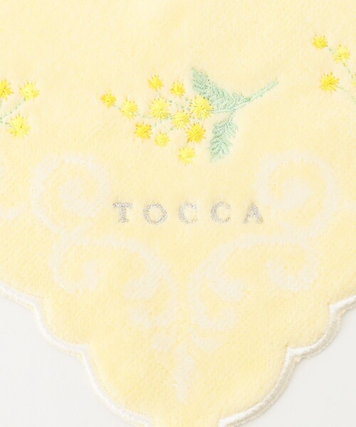 TOCCA（トッカ）の「ELEGANT YELLOW BOUQUET TOWELCHIEF タオルハンカチ（ハンカチ/ハンドタオル）」 - WEAR
