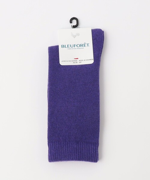 BLEU FORET（ブルーフォレ）の「＜BLEUFORET＞SOLID COLORS SOCKS/ソックス（ソックス/靴下）」 - WEAR
