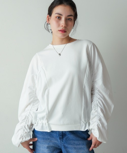 Bou Jeloud（ブージュルード）の「ドッキングシャーリングプルオーバー（Tシャツ/カットソー）」 - WEAR