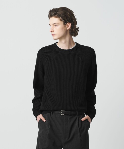 セール】クリスプ アゼ スリーク クルーネック ニット（ニット