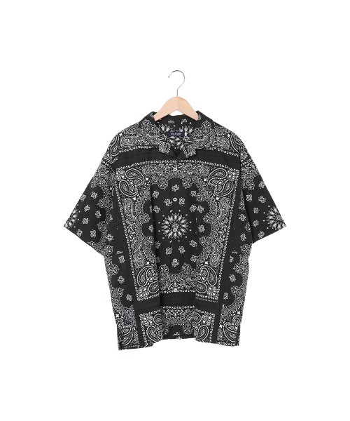 HAV-A-HANK（ハバハンク ）の「HAV-A-HANK PATCH WORK BANDANA SHIRT HS（シャツ/ブラウス ...