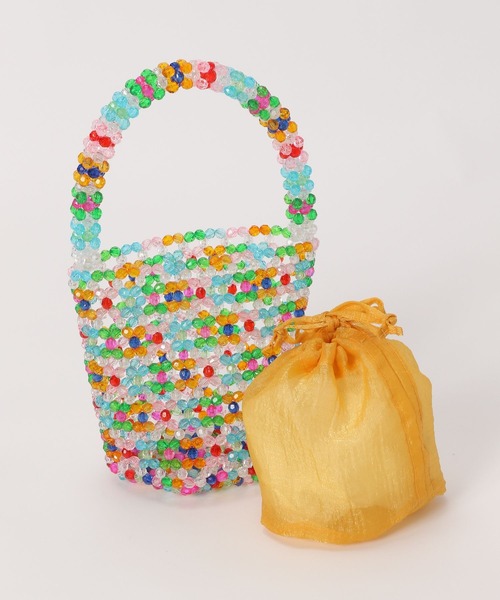 LOWRYS FARM（ローリーズファーム）の「ビーズバケツBAG 994205（ハンドバッグ）」 - WEAR