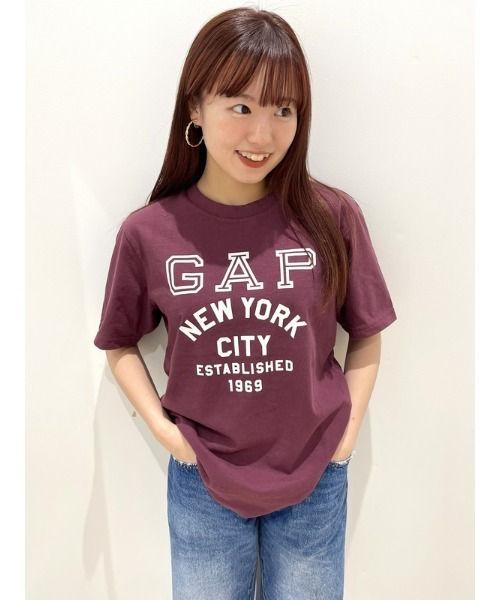 GAP（ギャップ）の「GAP NEW YORKロゴ Tシャツ(ユニセックス)（Tシャツ/カットソー）」 - WEAR