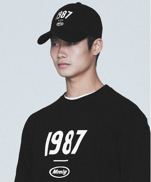 87mm（87mm）の「【87MM / Mmlg】1987 BALL CAP / パルチムエムエム Mmlg 1987 ロゴ ベースボール ...