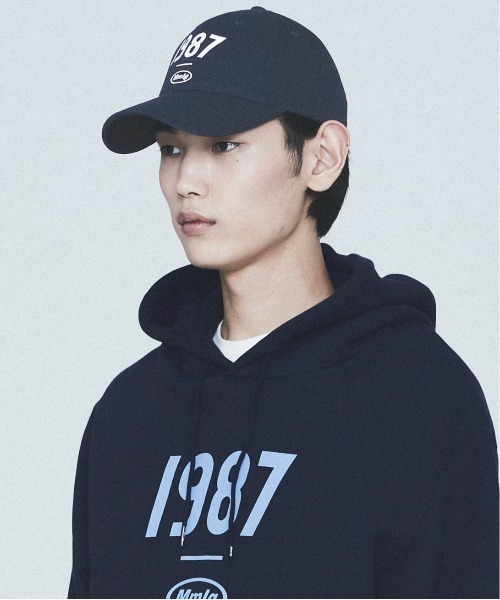 87mm（87mm）の「【87MM / Mmlg】1987 BALL CAP / パルチムエムエム Mmlg 1987 ロゴ ベースボール ...