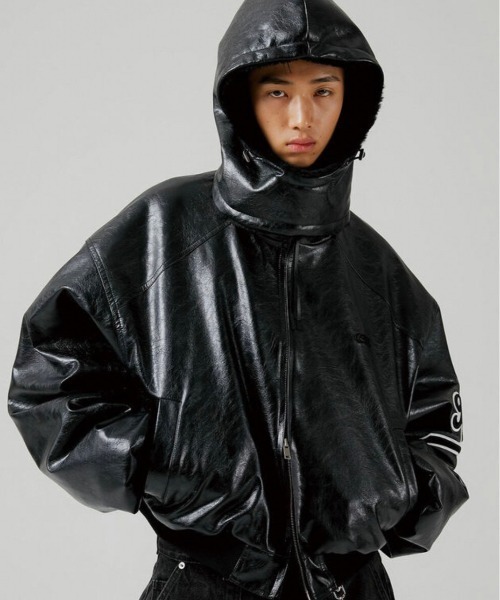 ESC STUDIO（イーエスシースタジオ）の「【ESC STUDIO/イーエスシースタジオ】leather balaclava / レザー ...