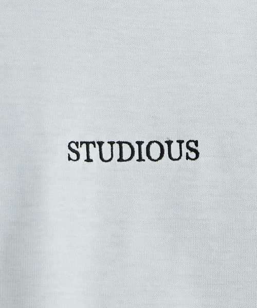 STUDIOUS（ステュディオス）の「STUDIOUS刺繍ロゴS/S Tee（Tシャツ/カットソー）」 - WEAR