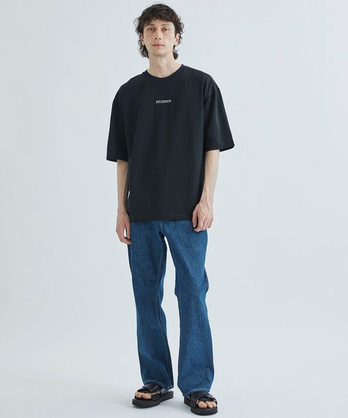 STUDIOUS（ステュディオス）の「STUDIOUS刺繍ロゴS/S Tee（Tシャツ/カットソー）」 - WEAR