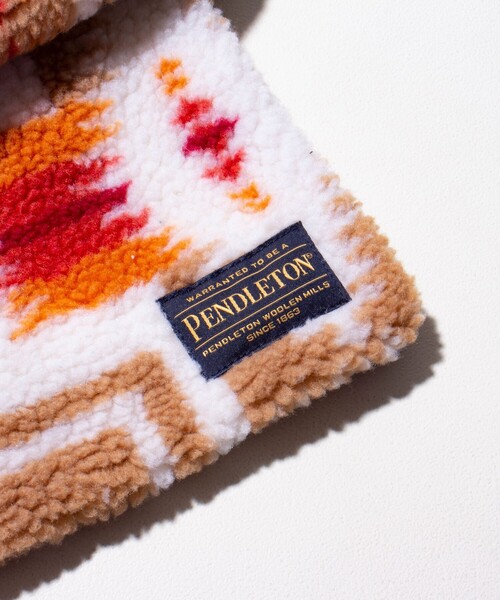 PENDLETON（ペンドルトン）の「【PENDLETON/ペンドルトン】別注 HARDING ボアマフラー リバーシブル フリース（マフラー）」 - WEAR