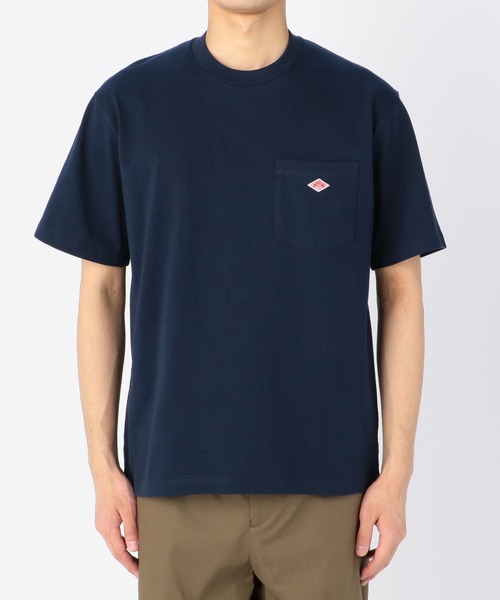 Danton（ダントン）の「【DANTON】ポケットTシャツ SOLID MEN（Tシャツ/カットソー）」 - WEAR