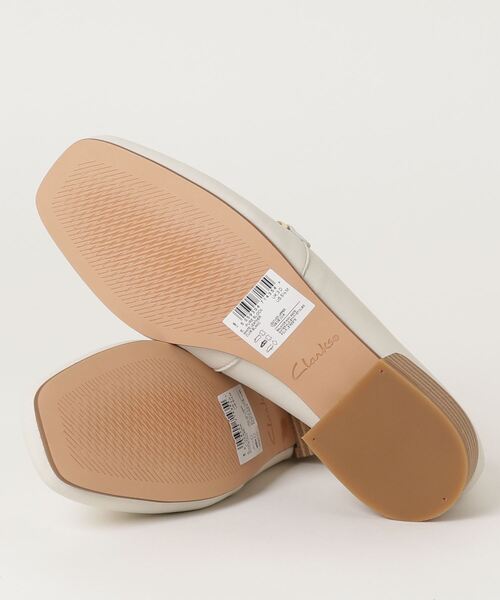 Clarks（クラークス）の「Pure Block / ピュアブロック (ホワイトレザー)（ローファー）」 - WEAR