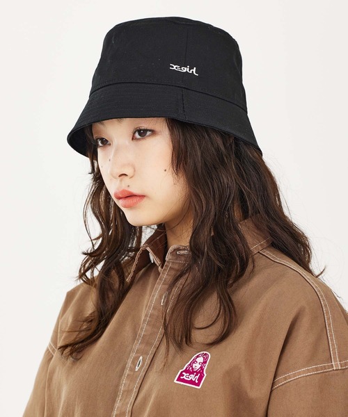 X-girl（エックスガール）の「BASIC BUCKET HAT（ハット）」 - WEAR