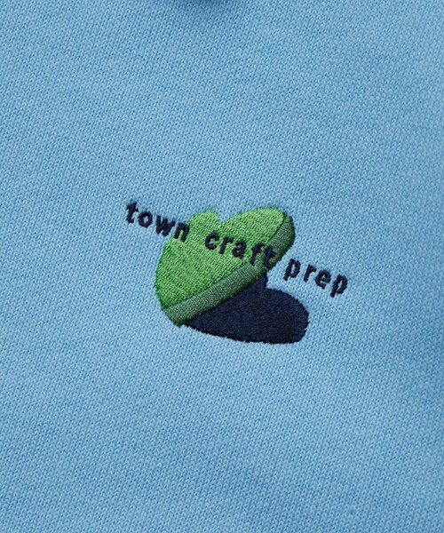 TOWNCRAFT（タウンクラフト）の「Towncraft PREP/タウンクラフトプレップ Heart Logo Polo half zip ...