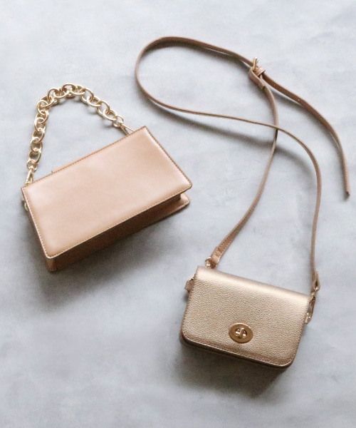 【セール】カシュカシュ cachecache / チェーンミニバッグ2個セットショルダー（ショルダーバッグ）｜cache cache（カシュ カシュ）のファッション通販 - ZOZOTOWN