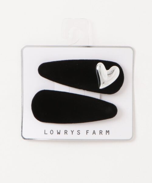 【セール】ベロアハート2Pパッチン 102450（バレッタ/ヘアクリップ）｜LOWRYS FARM（ローリーズファーム）のファッション通販 ...
