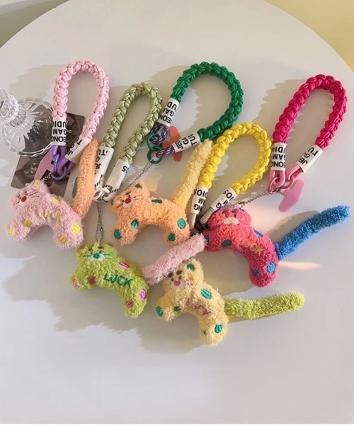 ammy.（エイミードット）の「【 ammy. / エイミードット 】 ネコ チャーム スマホ ストラップ（スマホグッズ）」 - WEAR