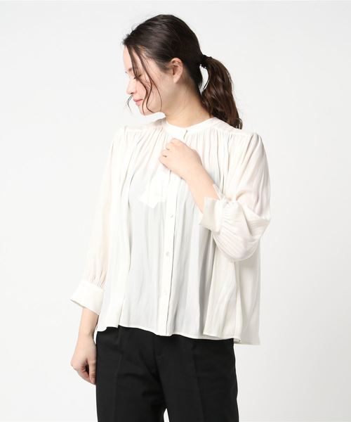 LAGLAIA（ラグライア）の「【SEADRAKE】2WAY デシン ブラウス（シャツ/ブラウス）」 - WEAR