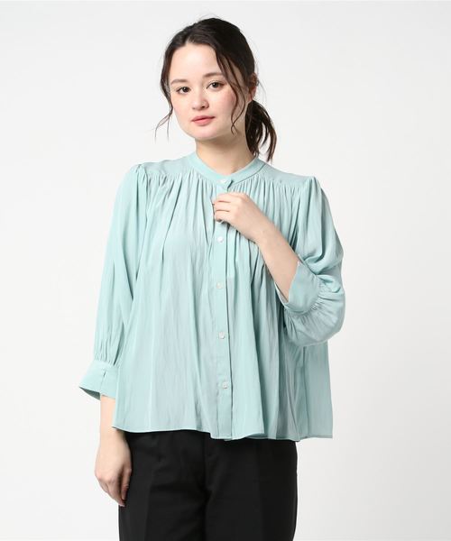 LAGLAIA（ラグライア）の「【SEADRAKE】2WAY デシン ブラウス（シャツ/ブラウス）」 - WEAR