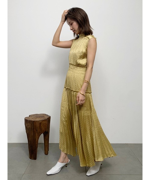 SNIDEL（スナイデル）の「プリーツノースリワンピース（ワンピース）」 - WEAR
