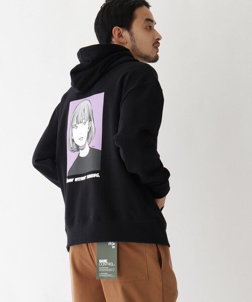 BASECONTROL（ベースコントロール）の「 イラストレーター Mar 限定 プリントスウェットパーカー（パーカー）」 - WEAR