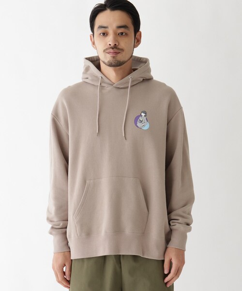 BASECONTROL（ベースコントロール）の「 イラストレーター Mar 限定 プリントスウェットパーカー（パーカー）」 - WEAR