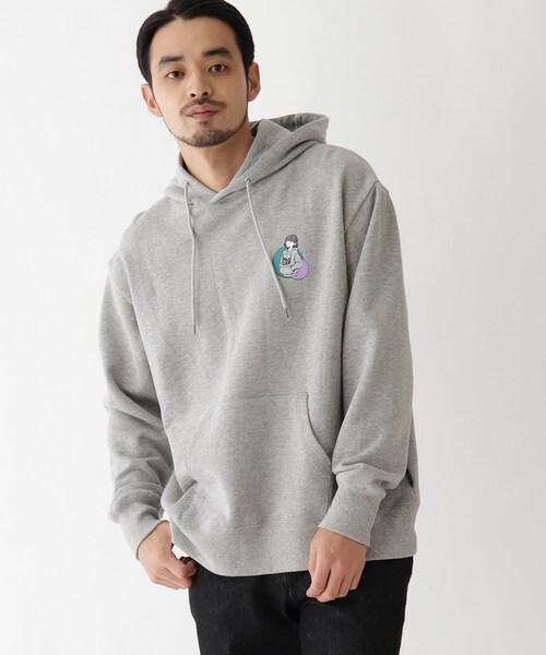 BASECONTROL（ベースコントロール）の「 イラストレーター Mar 限定 プリントスウェットパーカー（パーカー）」 - WEAR