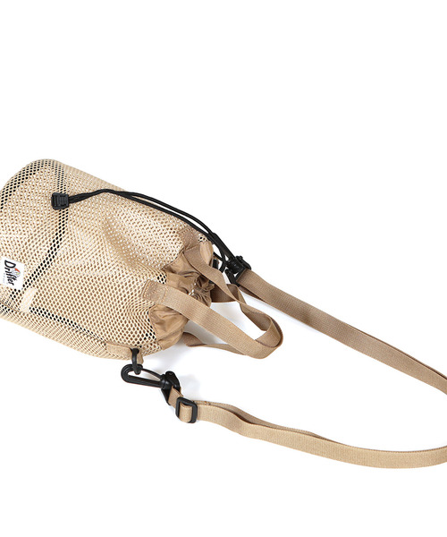 Drifter（ドリフター）の「DRAWSTRING POUCH【NYLON MESH】／ドローストリングポーチ（ナイロンメッシュ）（ショルダーバッグ）」 - WEAR