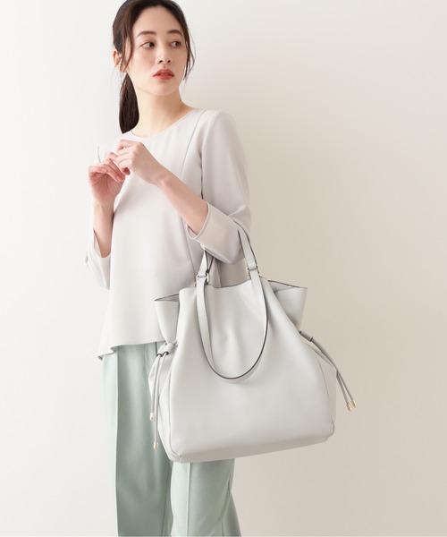 NATURAL BEAUTY BASIC（ナチュラルビューティーベーシック）の「2WAYハンドルドロストトート（トートバッグ）」 - WEAR