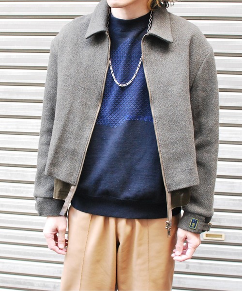 meagratia（メアグラーティア）の「wool layered BL（ブルゾン）」 - WEAR