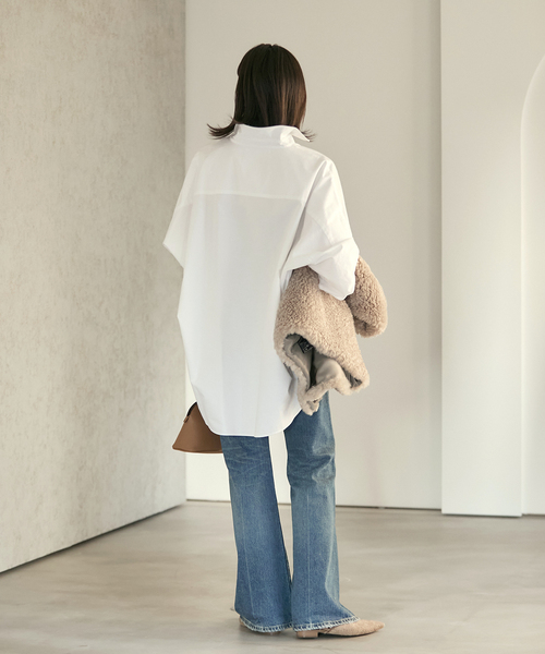 plage（プラージュ）の「Light Oxford Long シャツ（シャツ/ブラウス