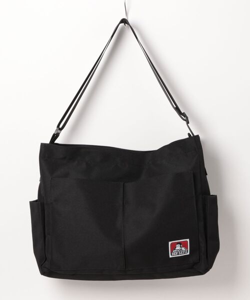 【BEN DAVIS/ベンデイビス】POCKET BIG CANVAS SHOULDER BAG（ショルダーバッグ）｜BEN DAVIS（ベン ...