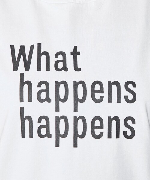 CITEN（シテン）の「＜CITEN＞WHATHAPPENS ロゴ ノースリーブ Tシャツ（Tシャツ/カットソー）」 - WEAR