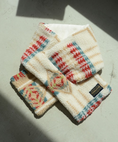 PENDLETON（ペンドルトン）の「PENDLETON ペンドルトン HARDING BOA MUFFLER ハーディング ジャガードボア マフラー（マフラー）」 - WEAR